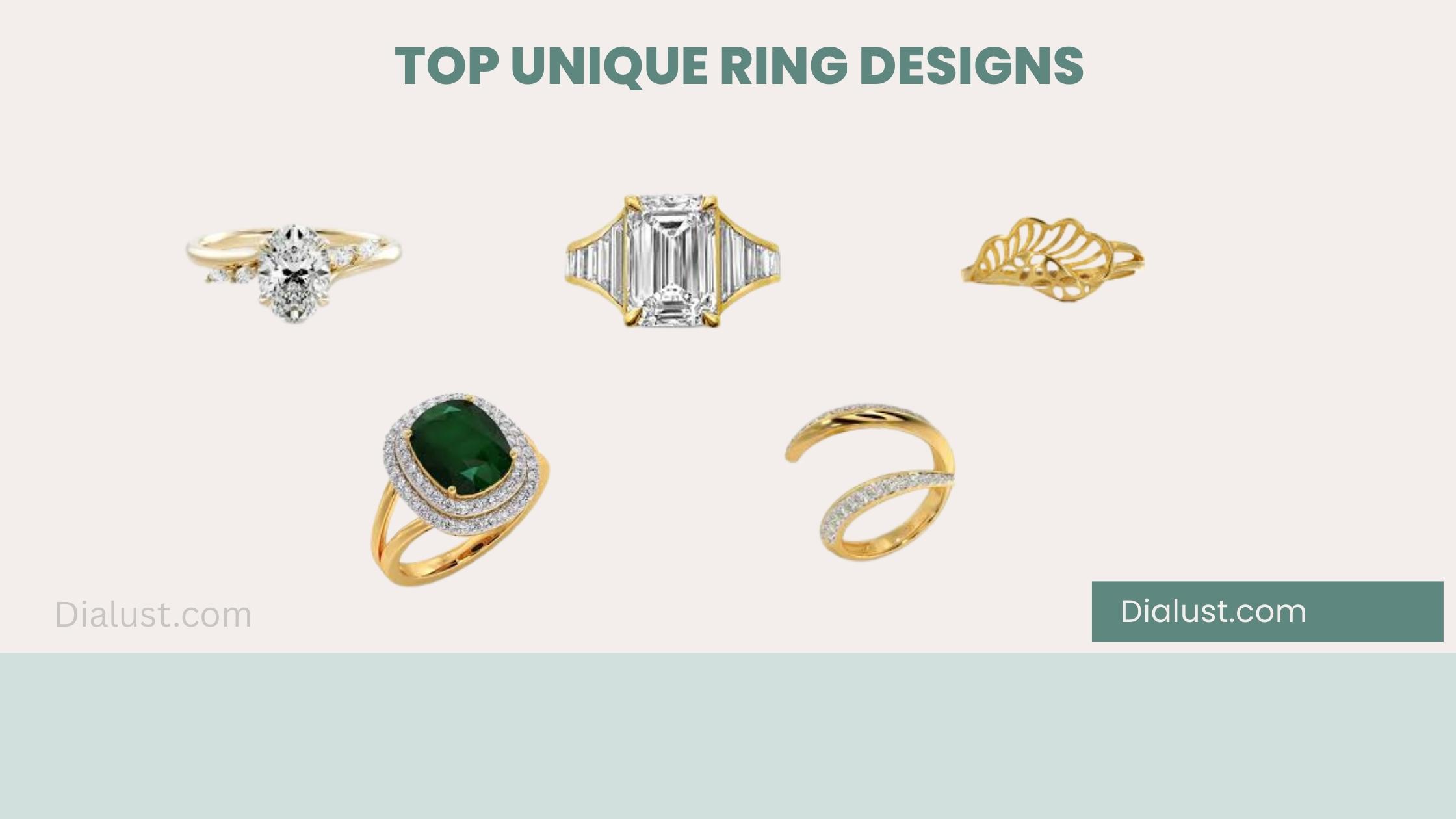 Unique Ring Designs You’ll Love in 2026 Guide - Dialust – Gold Vermeil ...